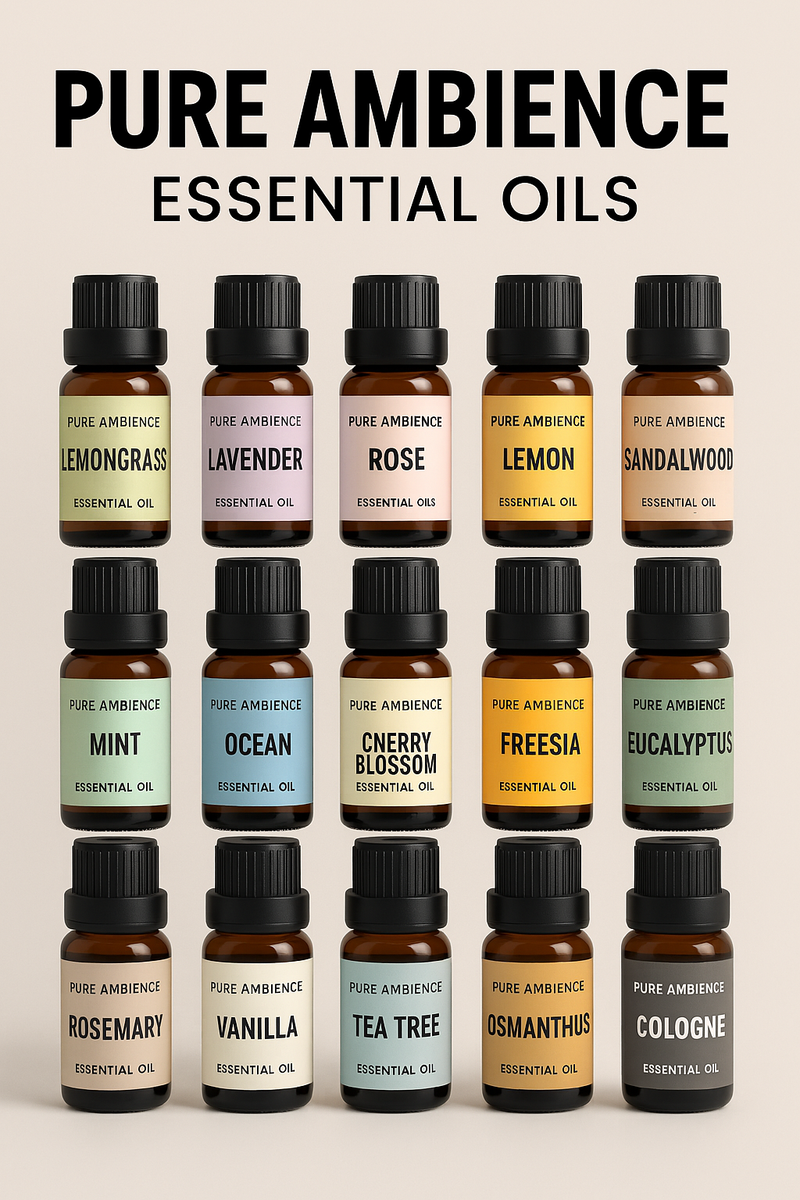 5 Essential Oils to Elevate Your Mood and Your Space – Pure Ambience CO